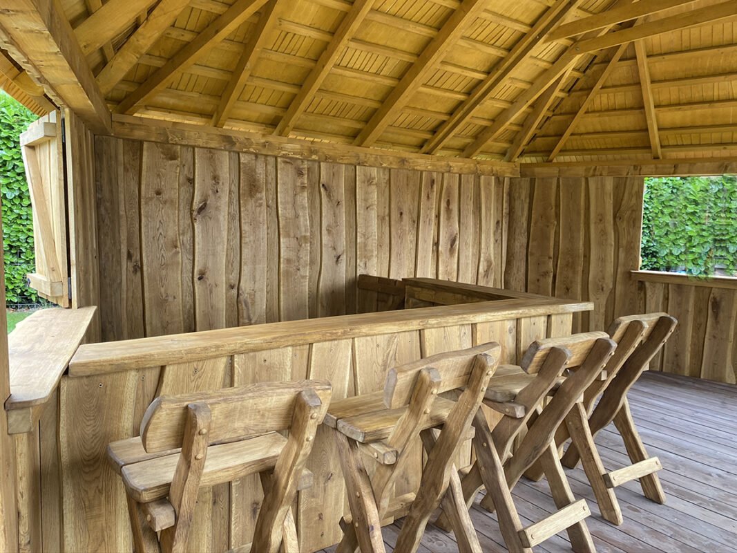 An Outdoor Bar for Garden Entertaining! The Rustic Company